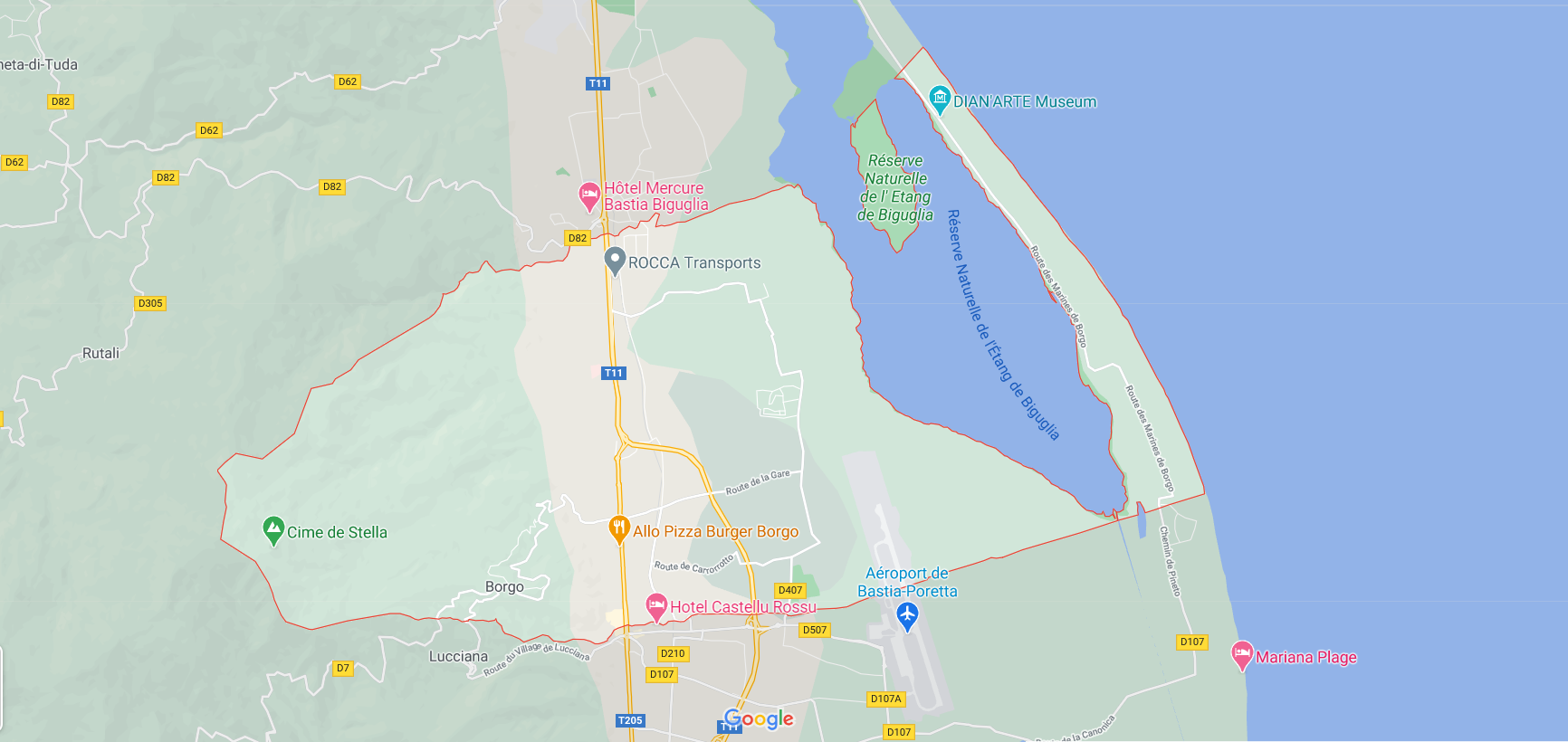 Visitez Borgo, en Haute-Corse dans la région de la Marana - Golo